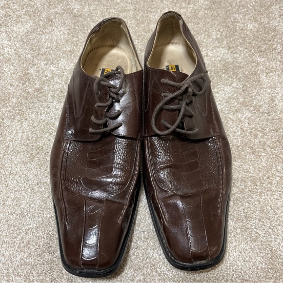 Stacy Adams | Shoes | Mens Stacy Adams Brown Leather Dress Shoes | Poshmark
